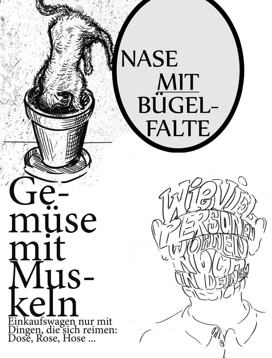 Gemüse mit Muskeln